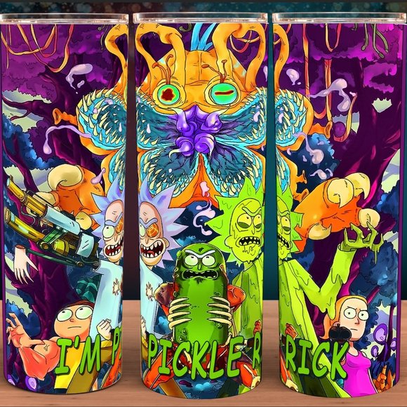 Handmade | Dining | Rick And Morty Im Pickle Rick Cartoon Cup Mug ...
